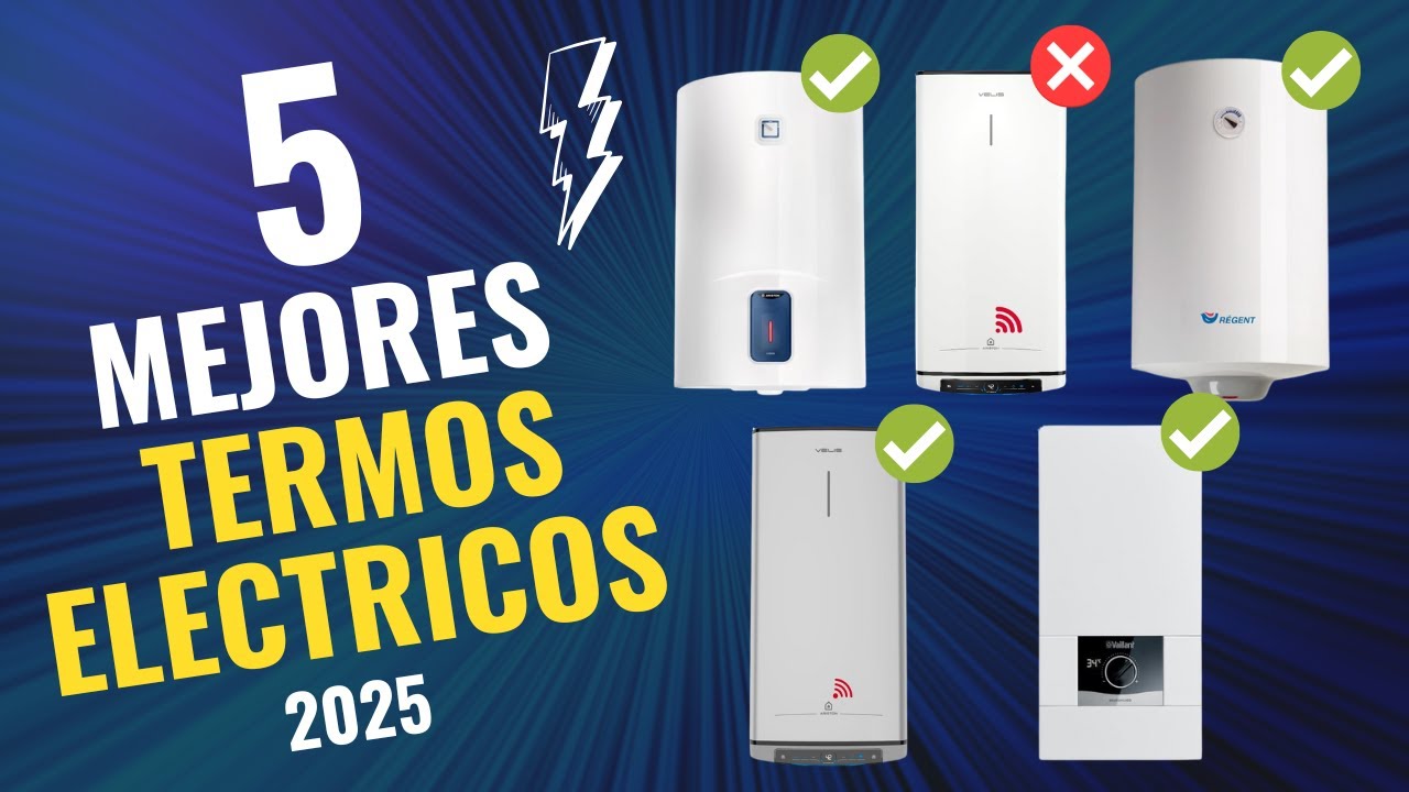 Los mejores termos eléctricos para espacios reducidos